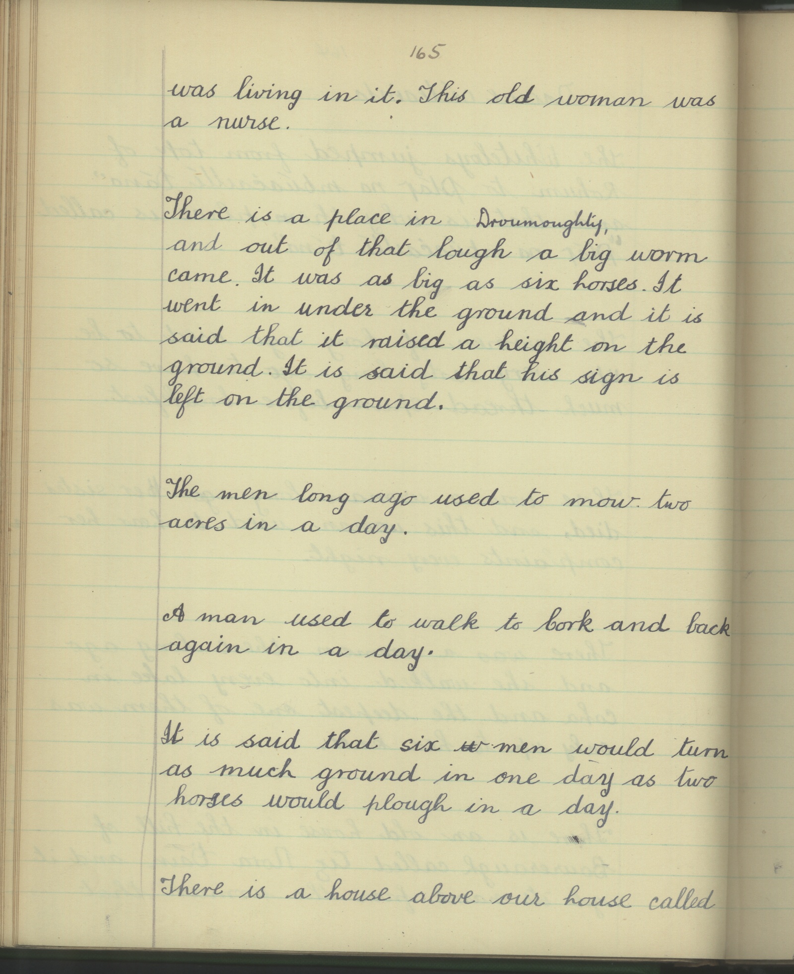 Gortnabinny NS, Co. Kerry Schools Folklore Collection Page 20 | Disused ...